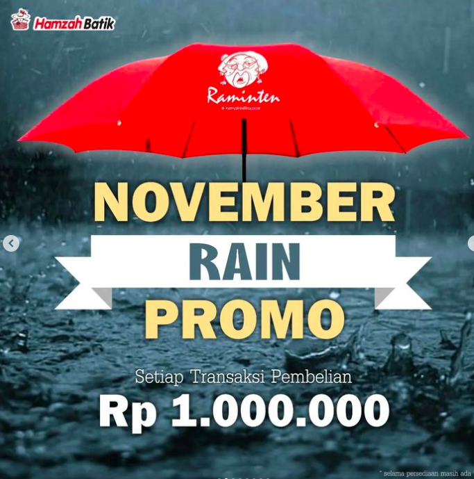 Promo Belanja Menarik di Hamzah Batik Selama November 2022, Salah ...